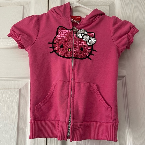 Hello Kitty | Jackets & Coats | Hello Kitty Pink Sequin Jacket | Poshmark